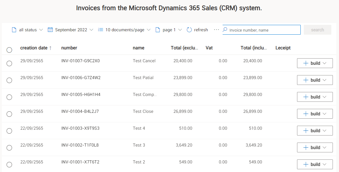 Creating e-Tax Invoice & e-Receipt connect with Microsoft Dynamics 365 ...
