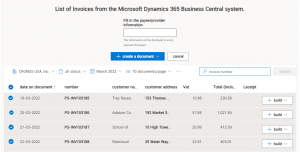 How to create e-Tax Invoice & e-Receipt with Microsoft Dynamics 365 Business Central