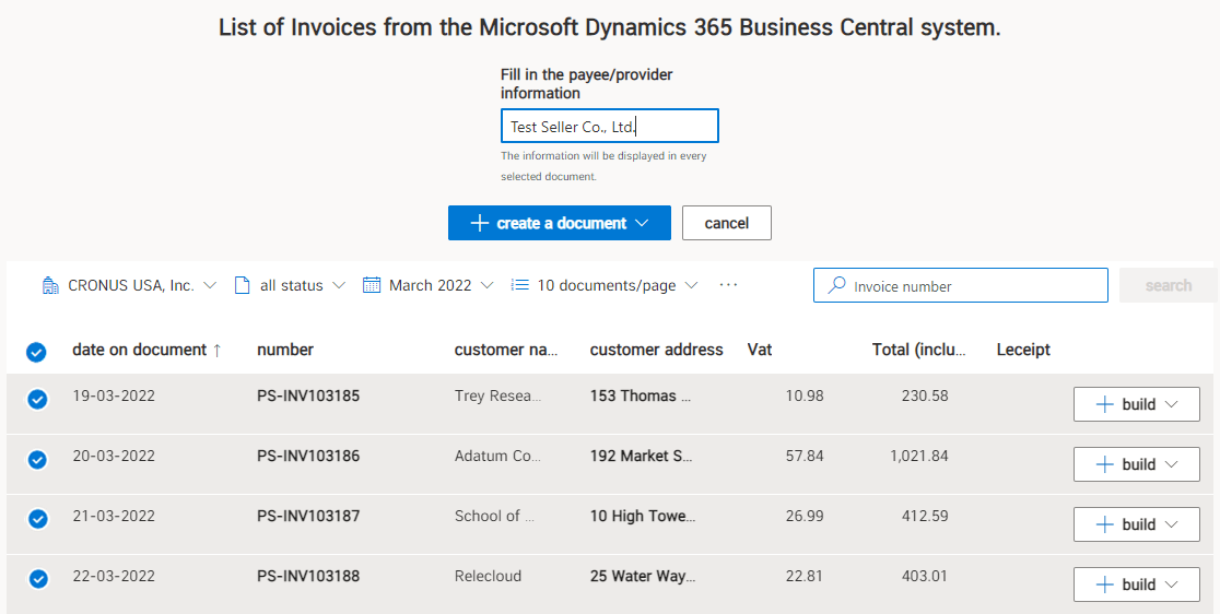 How to create e-Tax Invoice & e-Receipt with Microsoft Dynamics 365 ...