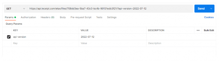 How to use Postman create e-Invoice & e-Tax Invoice via API