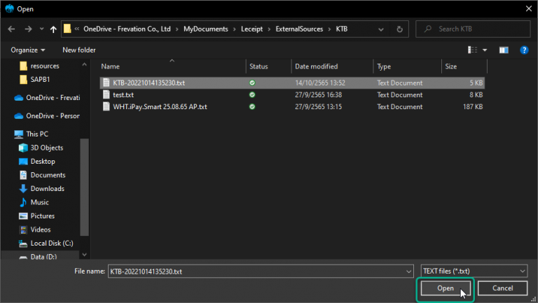 วิธีสร้างไฟล์ e-Withholding Tax สำหรับ KTB Universal Entry Data และ Krungthai Corporate Online ...