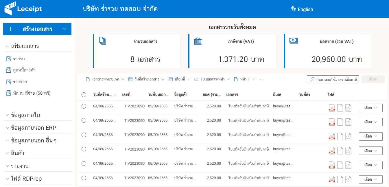 ซอฟต์แวร์ Leceipt ออนทัวร์ พาไปดูตำแหน่งของเมนูต่าง ๆ EP.3